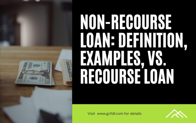 Non-Recourse Loans Vs. Recourse Loans- Secure Loans | GCFDL