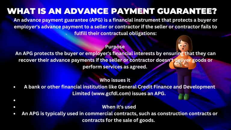 What is an Advance Payment Guarantee? - General Credit Finance - Loan, Bank Guarantee & SBLC ...